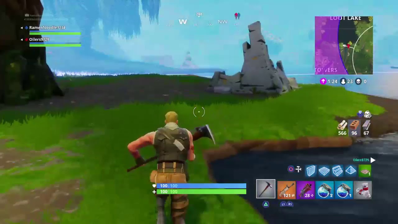 Fortnite battle royal 1 - YouTube