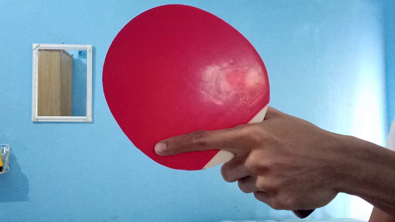Teknik dasar Tenis meja grip/cara memegang bet - YouTube