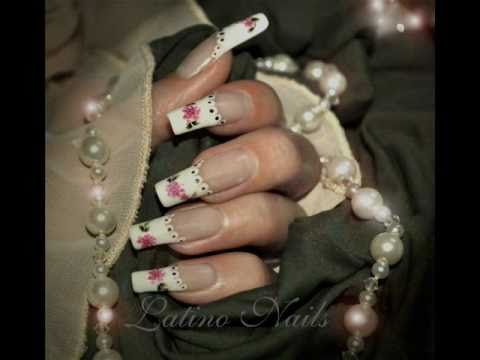 2010's nail art by Latino Nails - YouTube