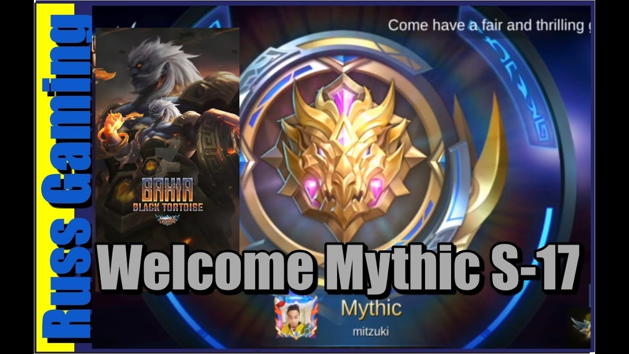 Russ Gaming MLBB: Welcome Mythic Season -17 - YouTube