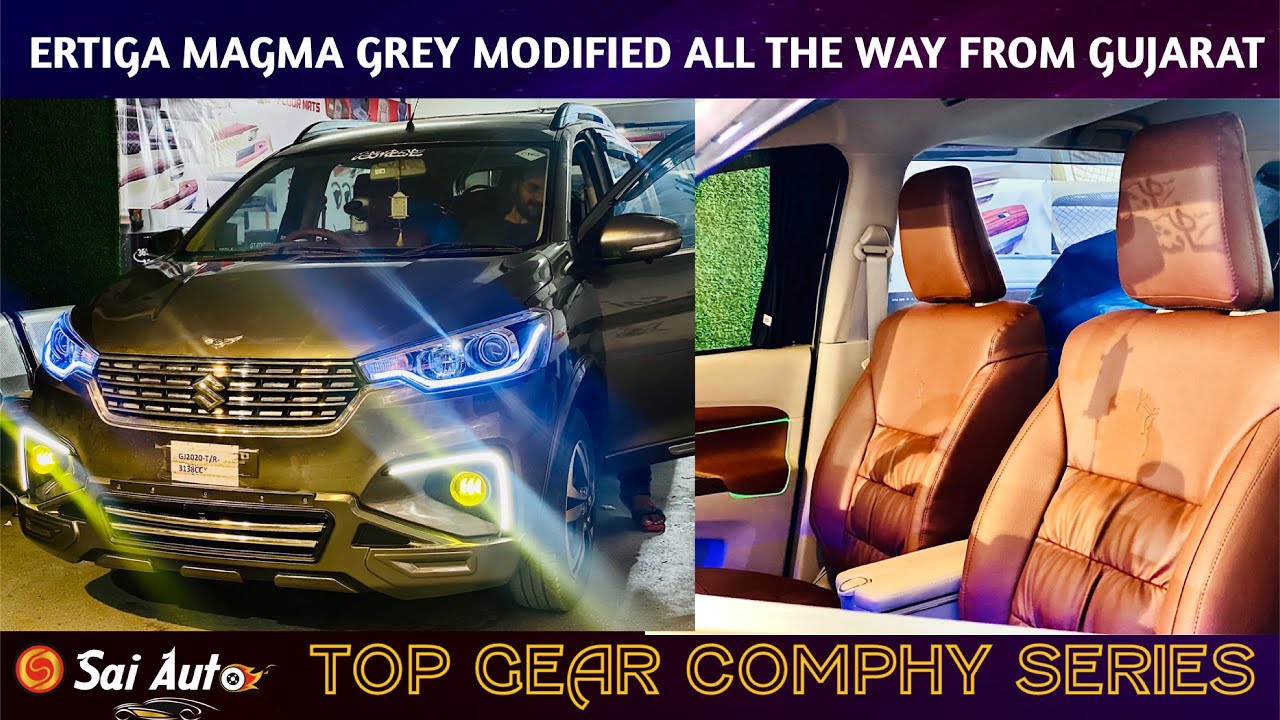 ERTIGA MAGMA GREY MODIFIED ALL THE WAY FROM GUJRAT...!!!📞9820187037📞 ...