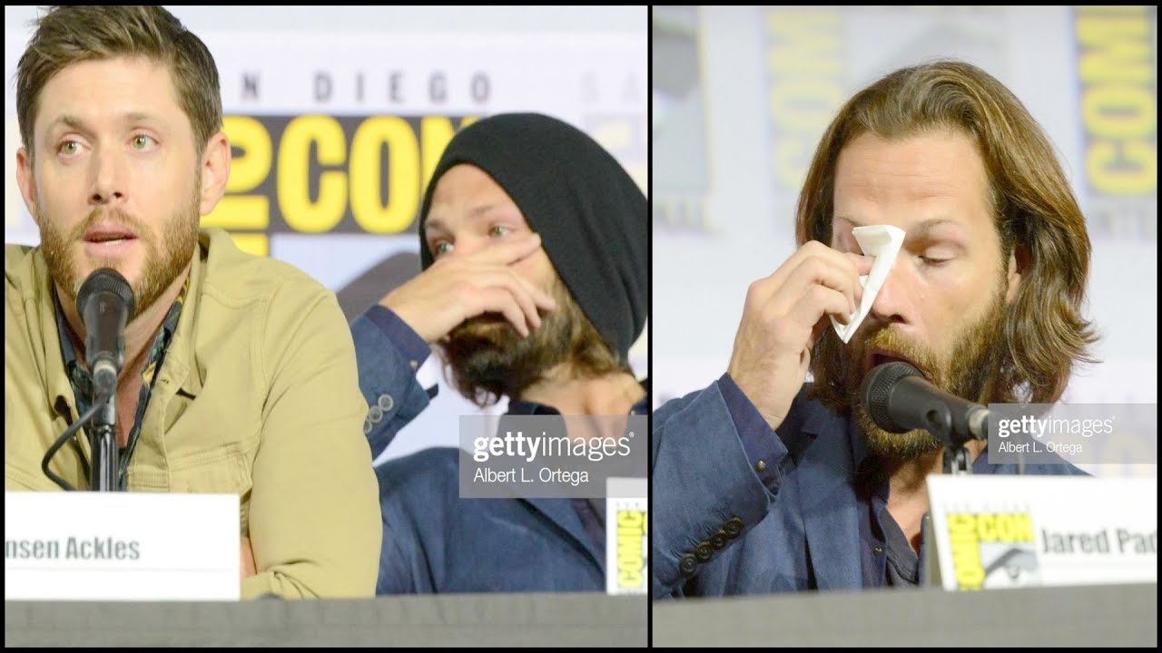 Supernatural Cast Cry Saying Goodbye In Their Final Comic Con Panel ...