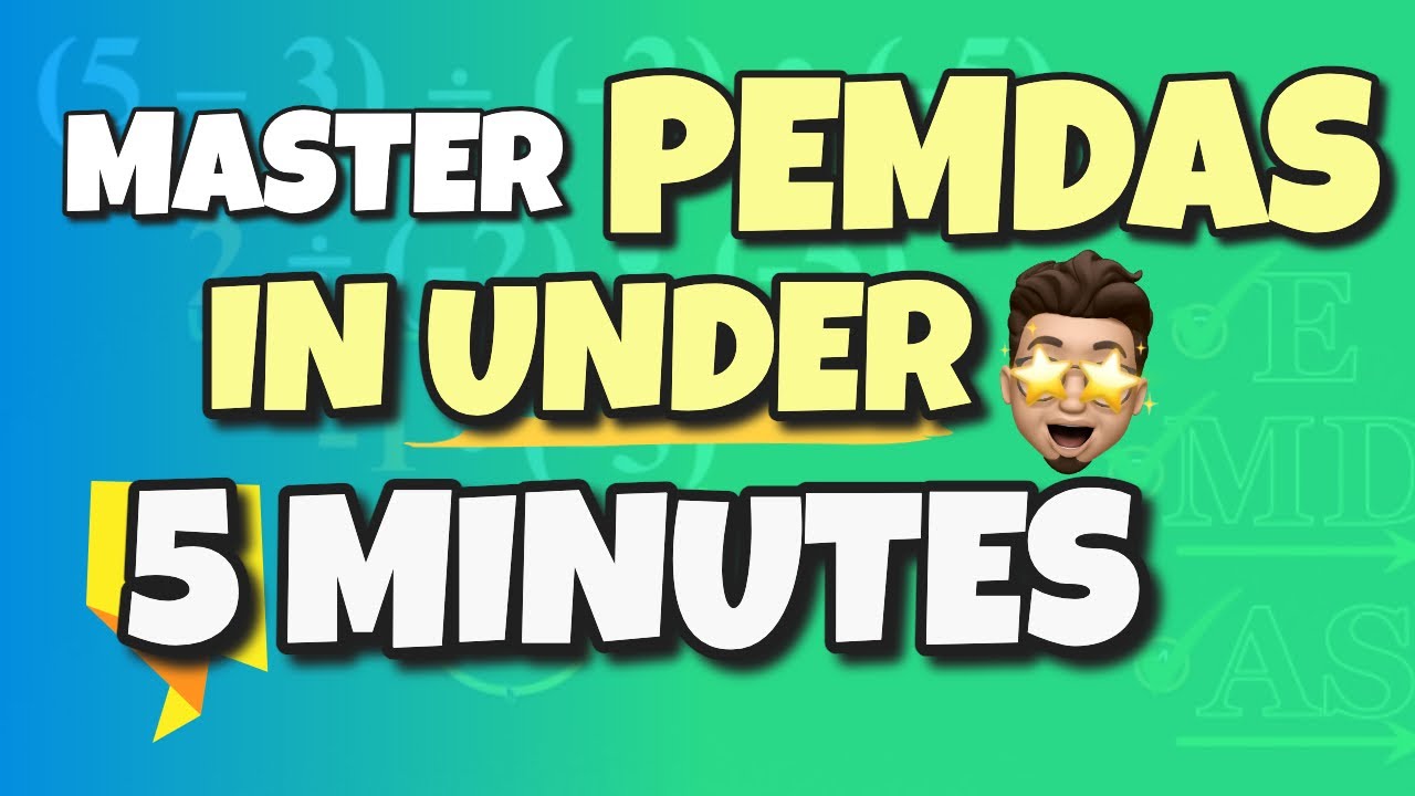 Master the Order of Operations in UNDER 5 MINUTES! Mr. Ace Math - YouTube