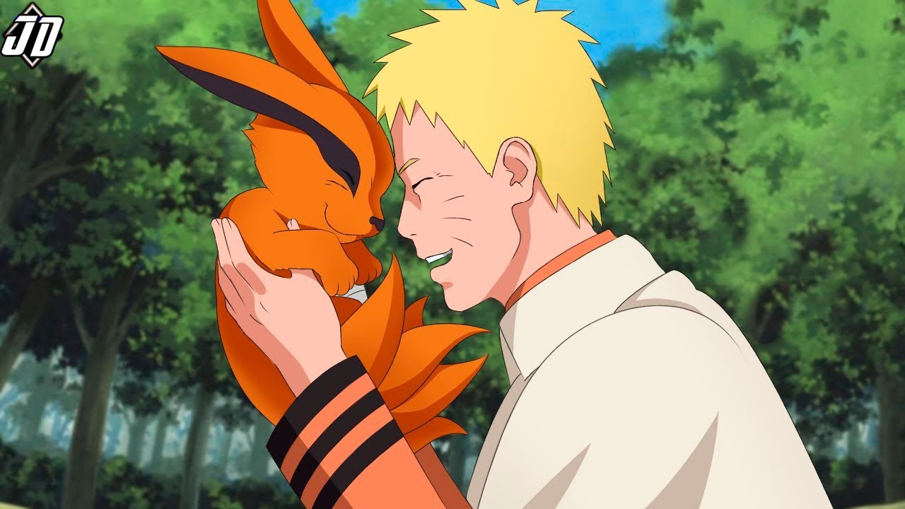 Naruto Devuelve la vida a KURAMA utilizando el jutsu Banbutsu Sozo de ...