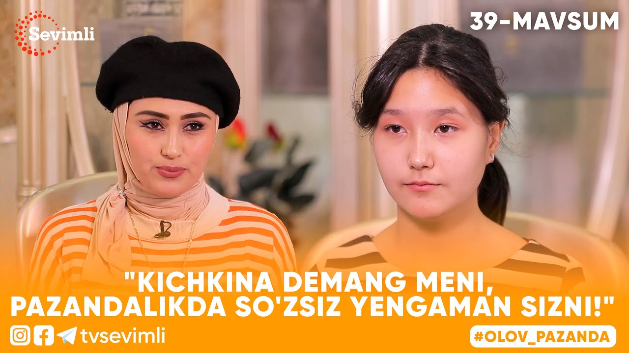 OLOV PAZANDA 39-MAVSUM 4-QISM "KICHKINA DEMANG MENI, PAZANDALIKDA SO ...