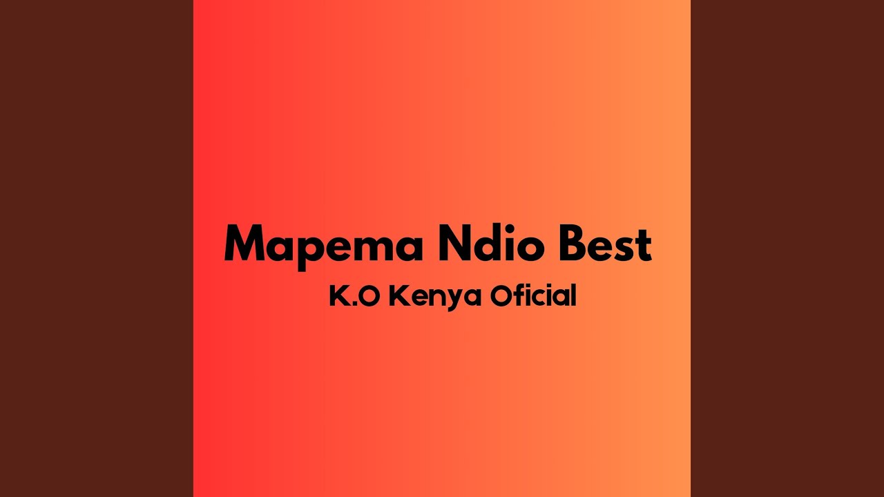 Mapema ndio best - YouTube