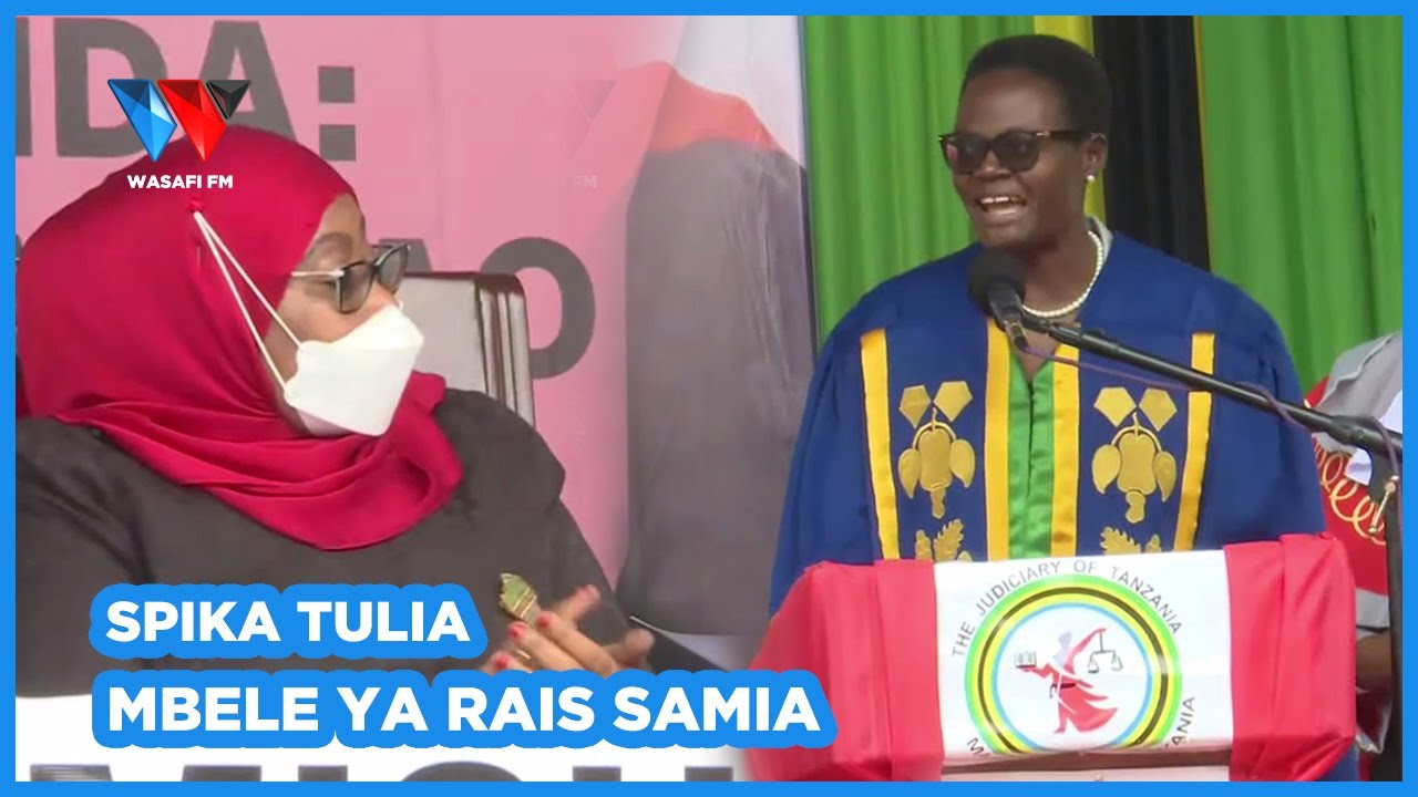 SPIKA TULIA ASEMA HAYA MBELE YA RAIS SAMIA KWA MARA YA KWANZA TANGU ...