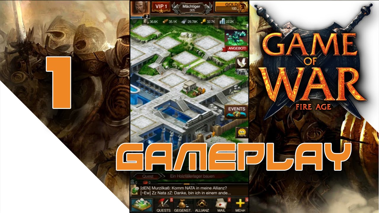 GAME OF WAR Fire Age #001 - Gameplay Deutsch/German - Let's Play Iphone ...