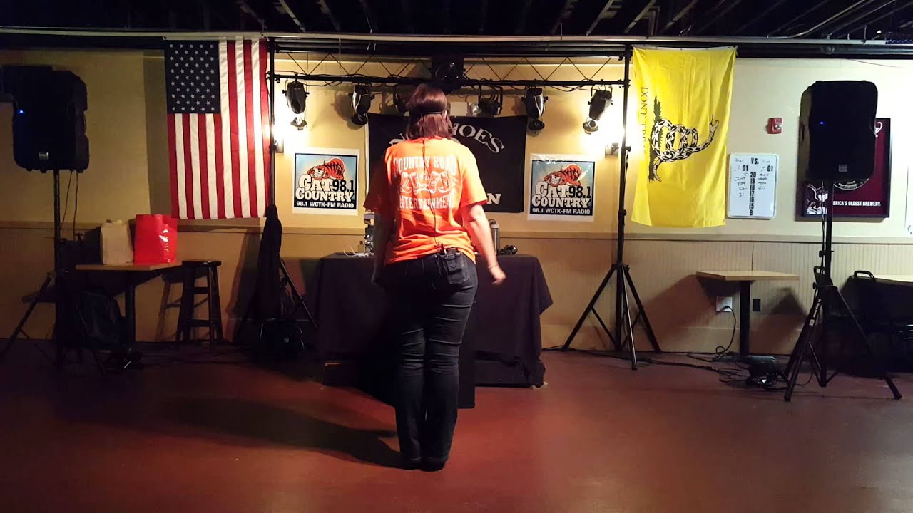 CRE: 'red neck stomp' line dance (teach/demo) - YouTube