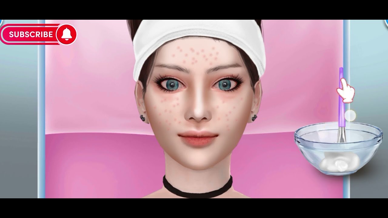 Hospital Doctor ASMR Game | ASMR Acne Face Care - YouTube