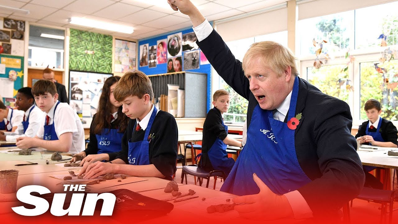 Boris goes back to school - YouTube