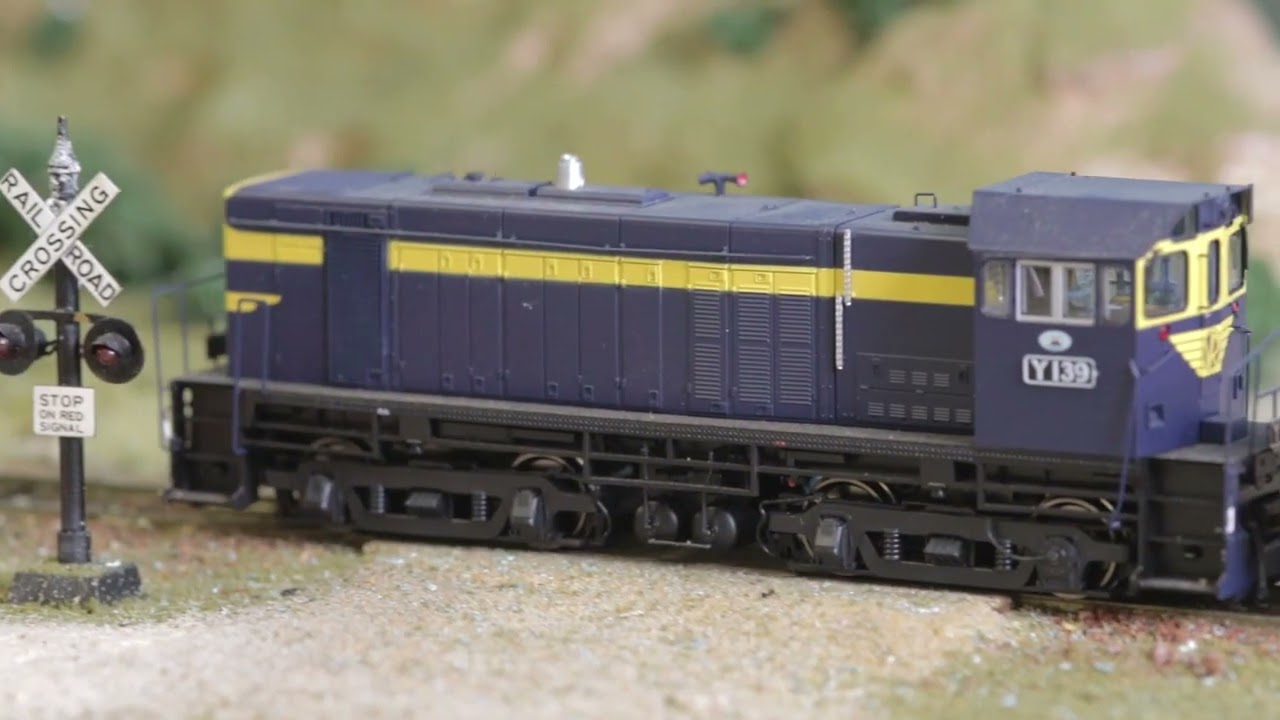 Austrains HO Victorian Railways Y139 - YouTube