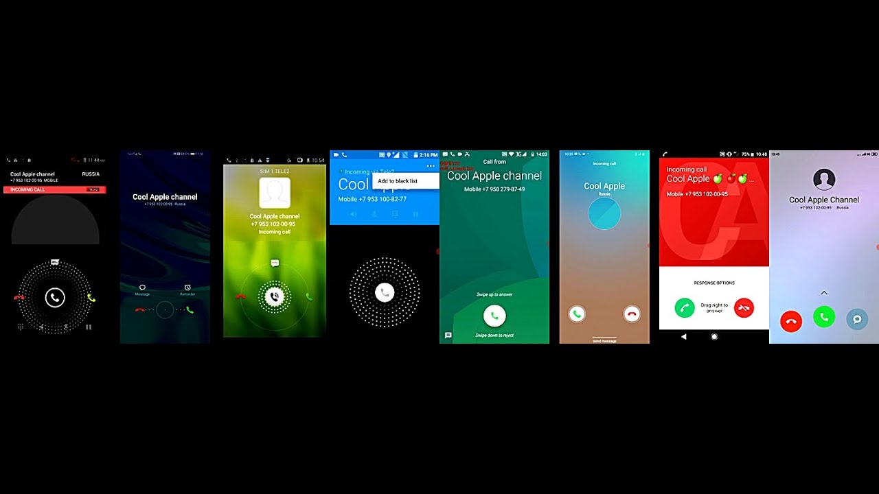 Screen recorder/Various ringtones Fly, Highscreen, Huawei, Lenovo ...