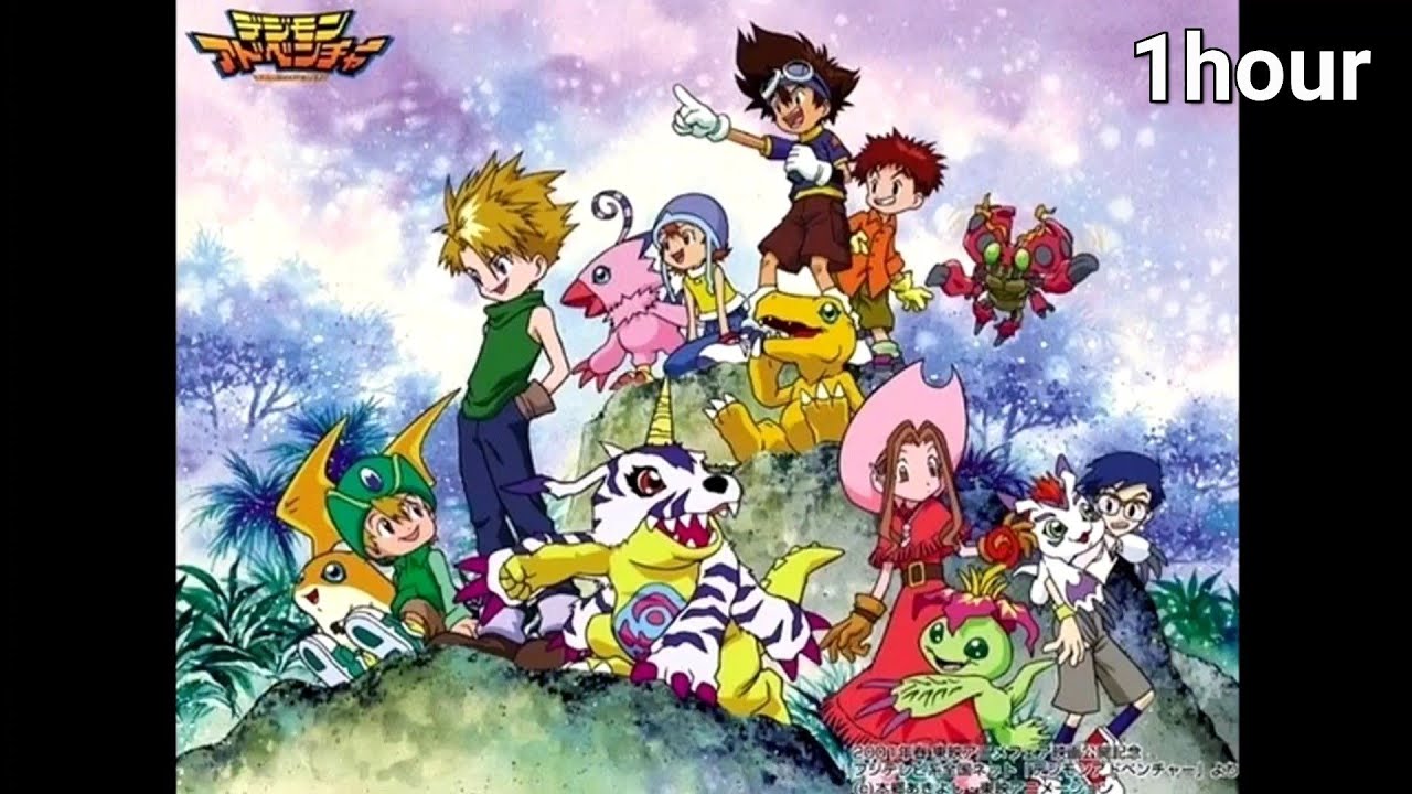 디지몬 어드벤처 OST - 다음 이야기 1시간 반복재생(Digimon Adventure OST - Next story 1hour ...