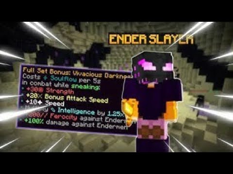 how to kill enderman slayer t2 fast | #fakepixel #mrgamingmeet - YouTube