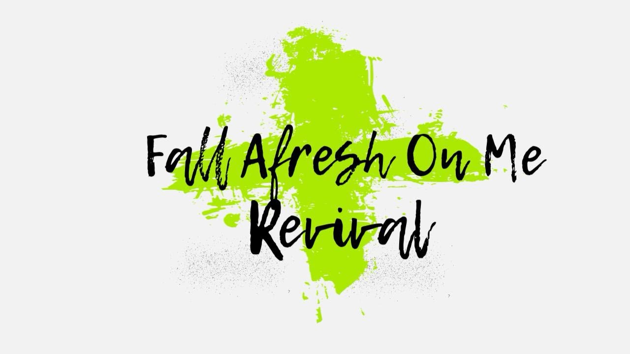 Fall Afresh On Me 10/18/24- Pastor William Lee - YouTube