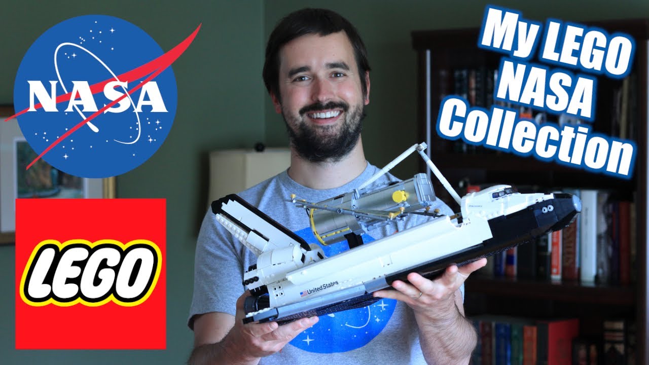 LEGO NASA Space Shuttle Discovery & Hubble Space Telescope Build ...