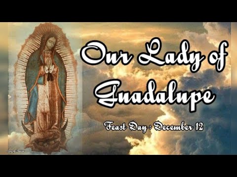 OUR LADY OF GUADALUPE Story || Feast Day : December 12
