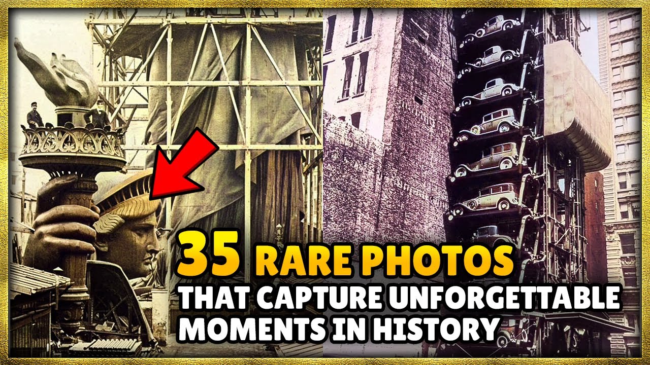 35 Rare Photos That Capture Unforgettable Moments in History - YouTube