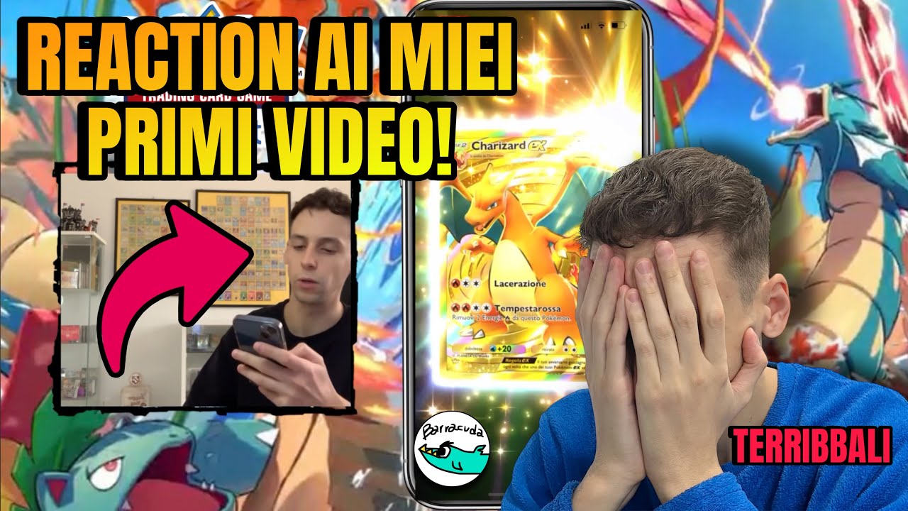REACTO AI MIEI PRIMI VIDEO DI YOUTUBE! INVECCHIATI MALISSIMO (SCHERZO ...