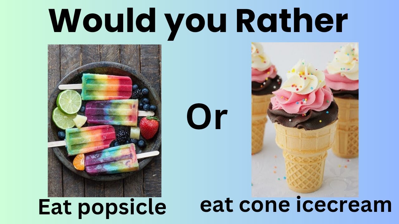 Would you Rather summer Edition |cool choices Pick or kick Arcade - YouTube