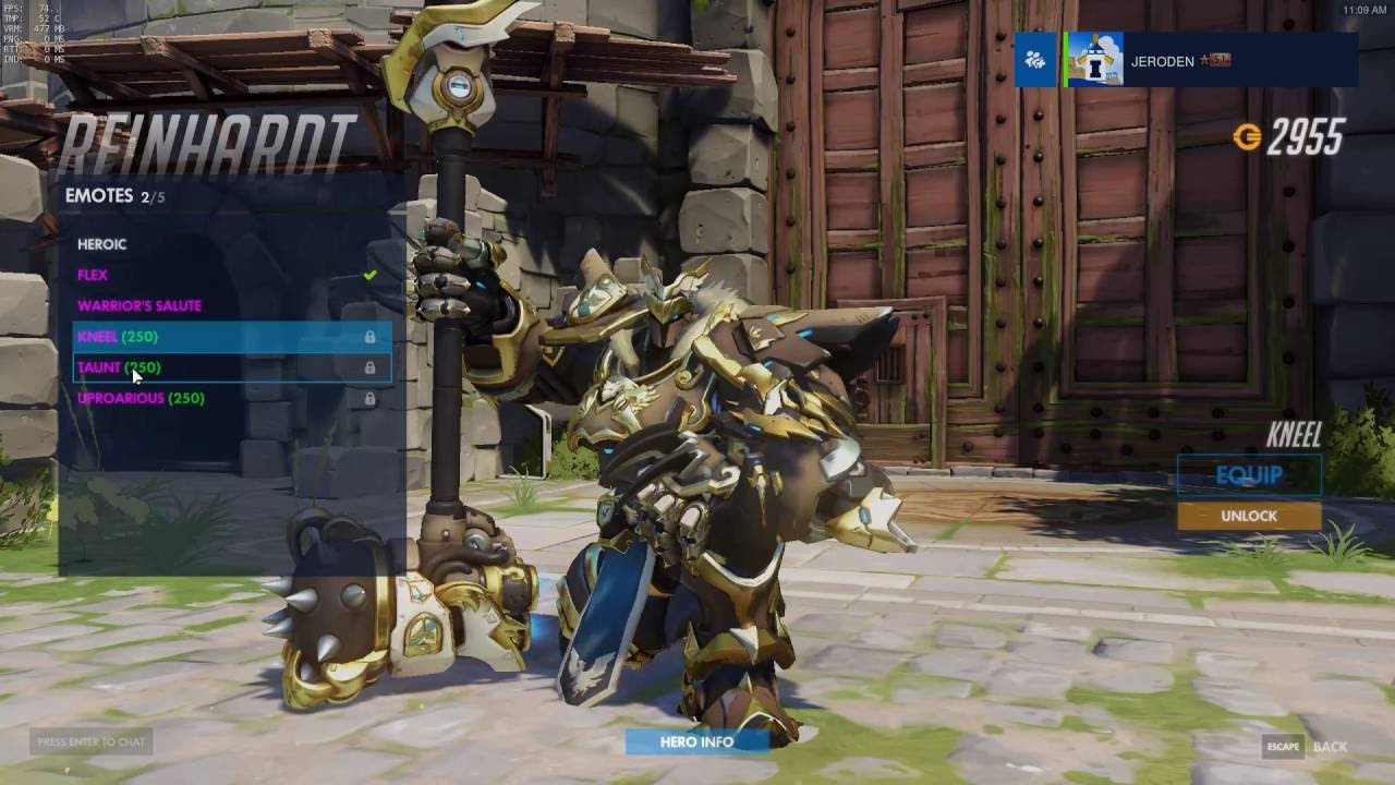 Overwatch: Reinhardt new skin - YouTube