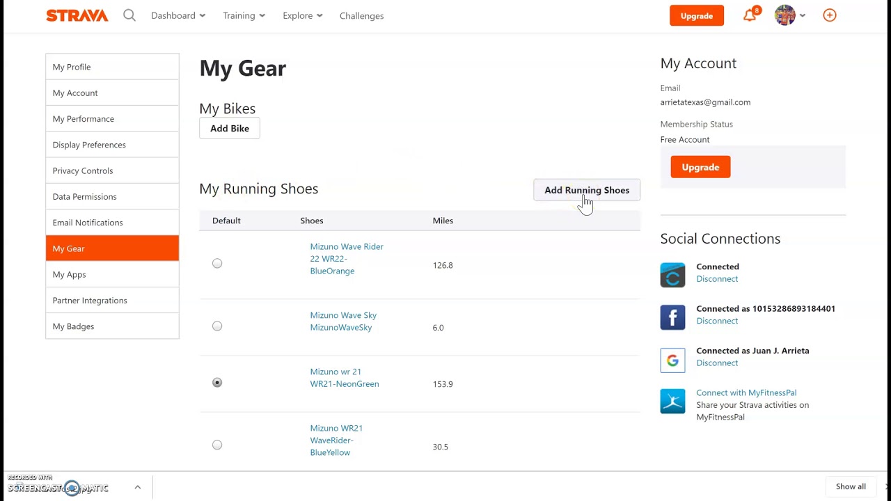 How To Add Running Shoes To Your Strava Account YouTube How To Add Running Shoes To Your Strava Account YouTube