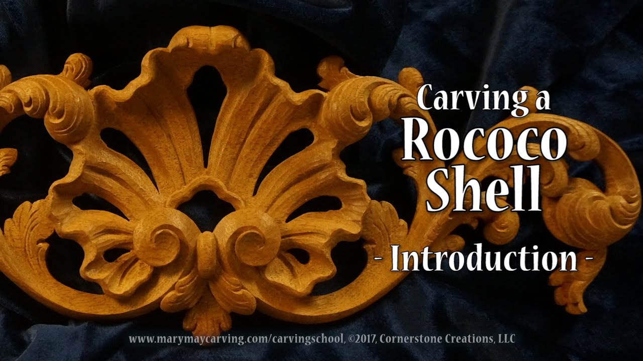 Carving a Rococo Shell - Introduction - YouTube