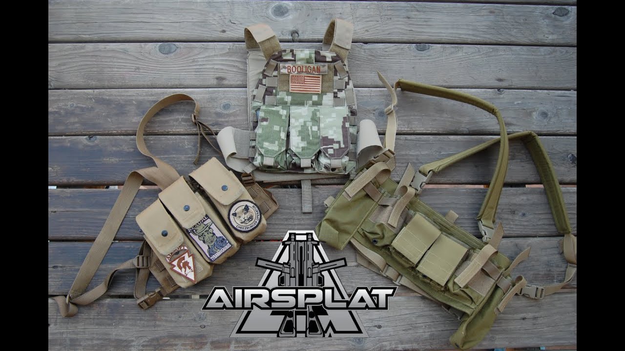 Airsplat Gear Comparison - Flyye, LBX, Tactical Tailor - YouTube