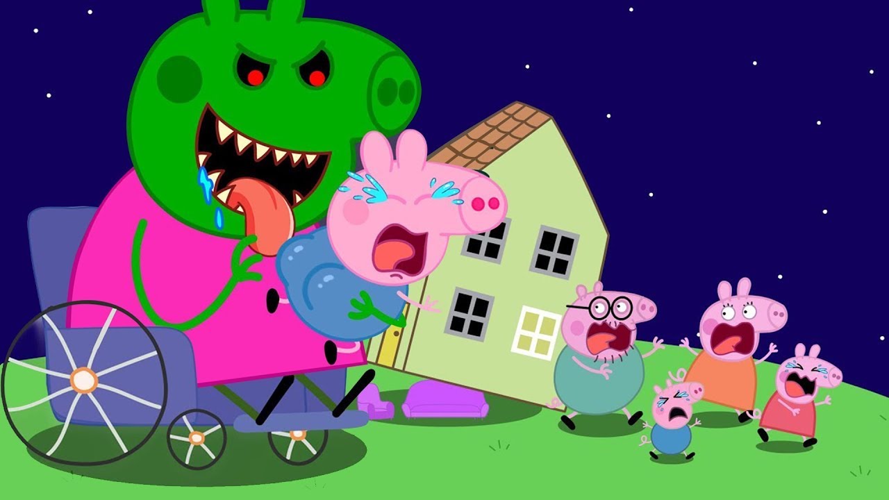 Zombie Apocalypse, Peppa Pig turns into a Zombie?? | Peppa Pig Roblox ...
