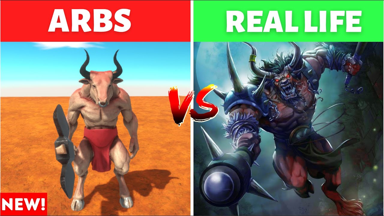 Fantasy Units In Real Life Animation - ARBS VS REAL LIFE | Animal ...