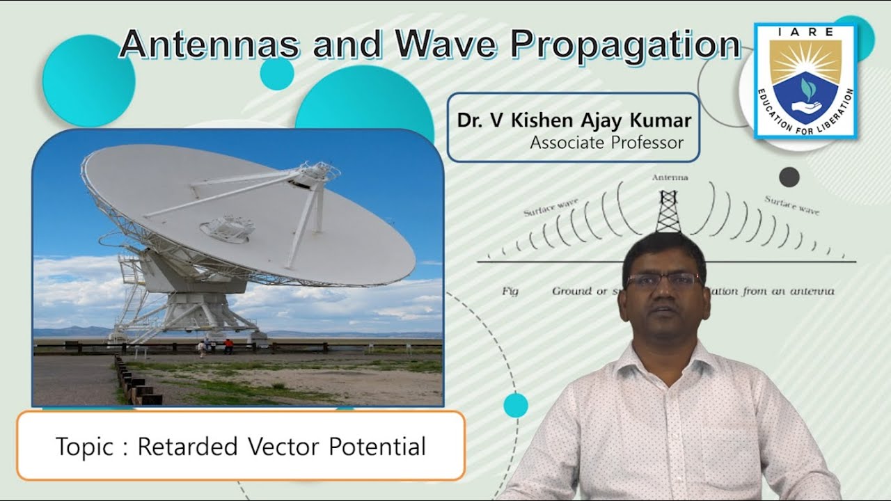Retarded Vector Potential by Dr. V Kishen Ajay Kumar - YouTube