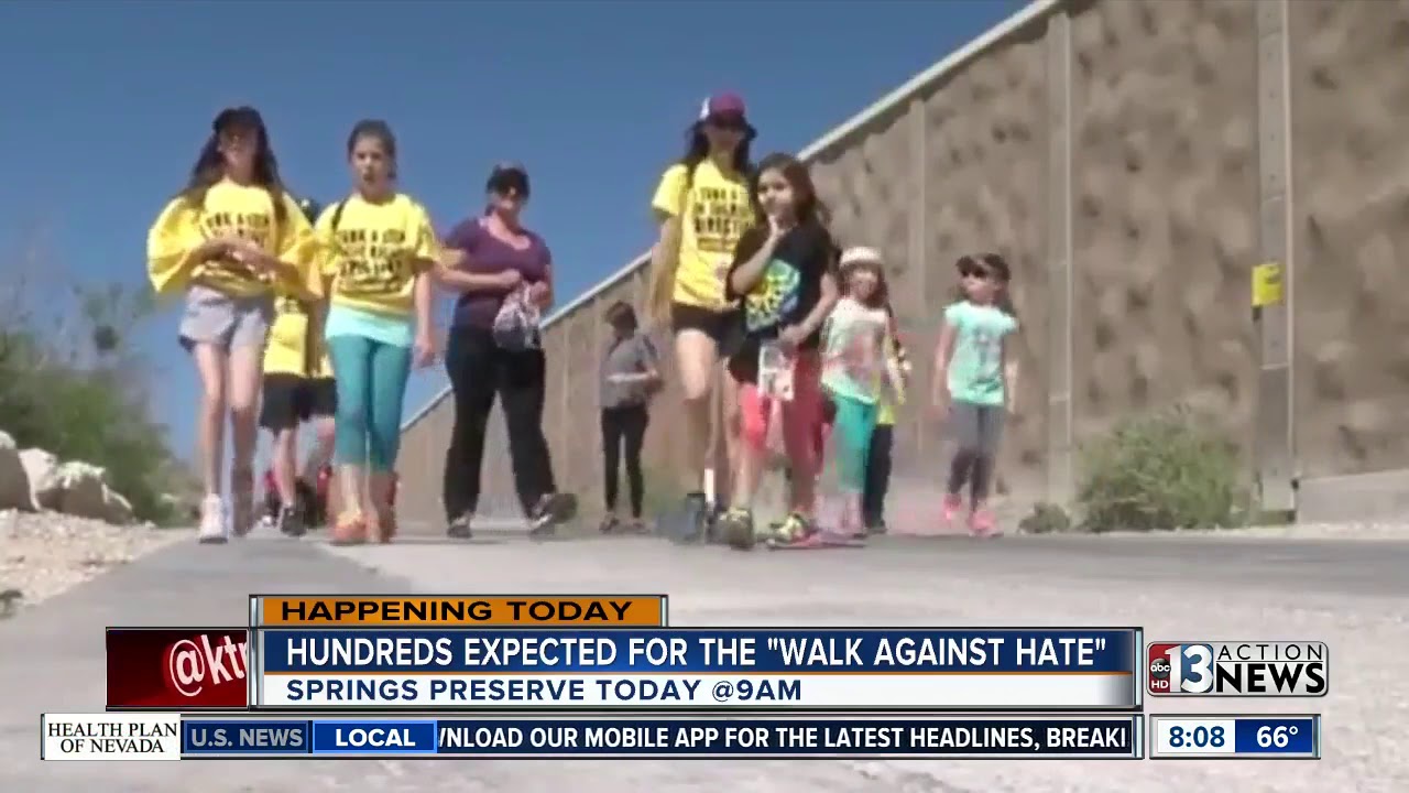 Hundreds expected to turn out for Walk Against Hate - YouTube