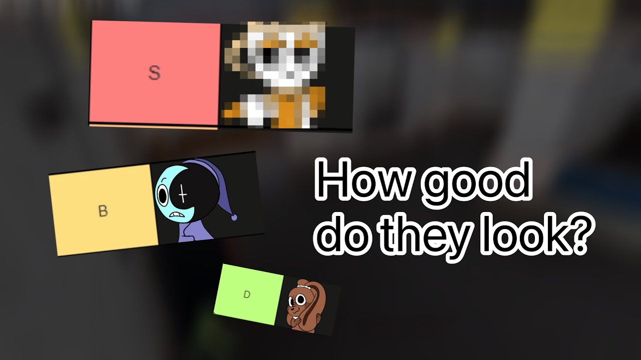 Ranking Dandy’s World Characters based on their looks! [EPISODE 3 ...