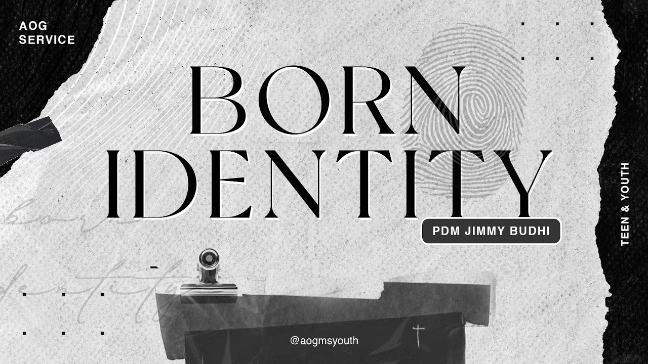 Pdm Jimmy Budhi - Born Identity | 3 Apr 2021 | AOG Service 25 - YouTube