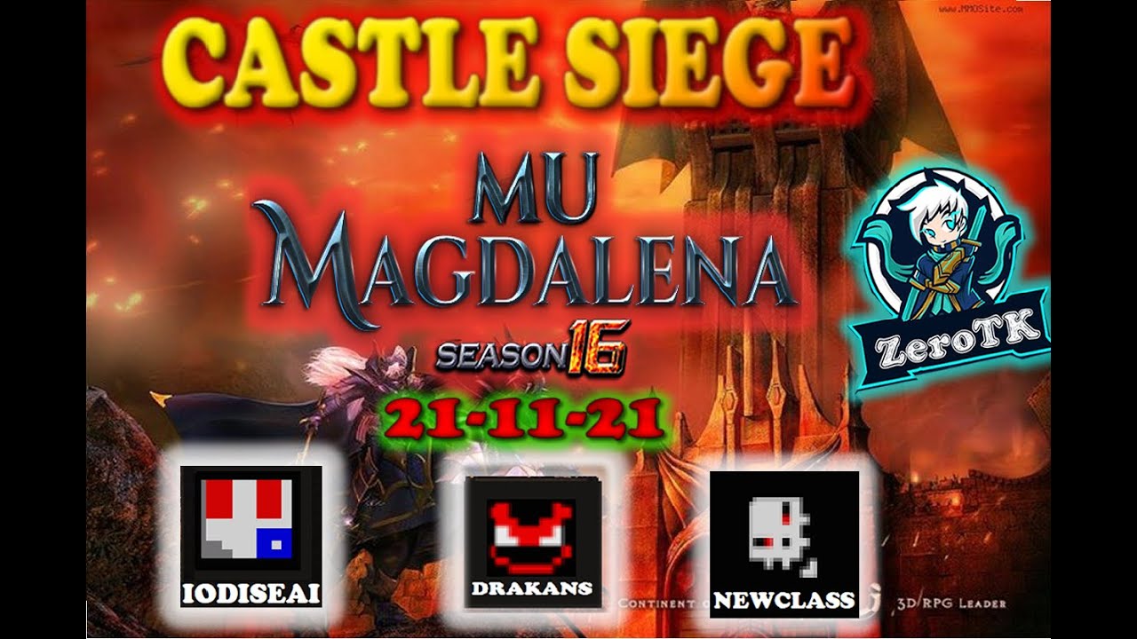 EVENTO CASTLE SIEGE -MU MAGDALENA S16 - YouTube