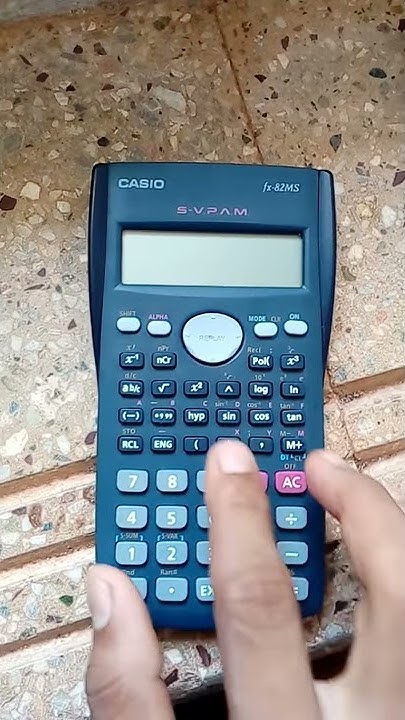 How to turn off casio scientific calculator - YouTube