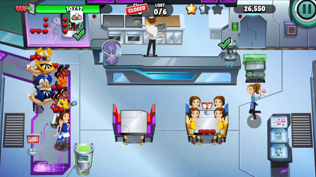 2018 Diner Dash Rocket Diner level 83 - YouTube