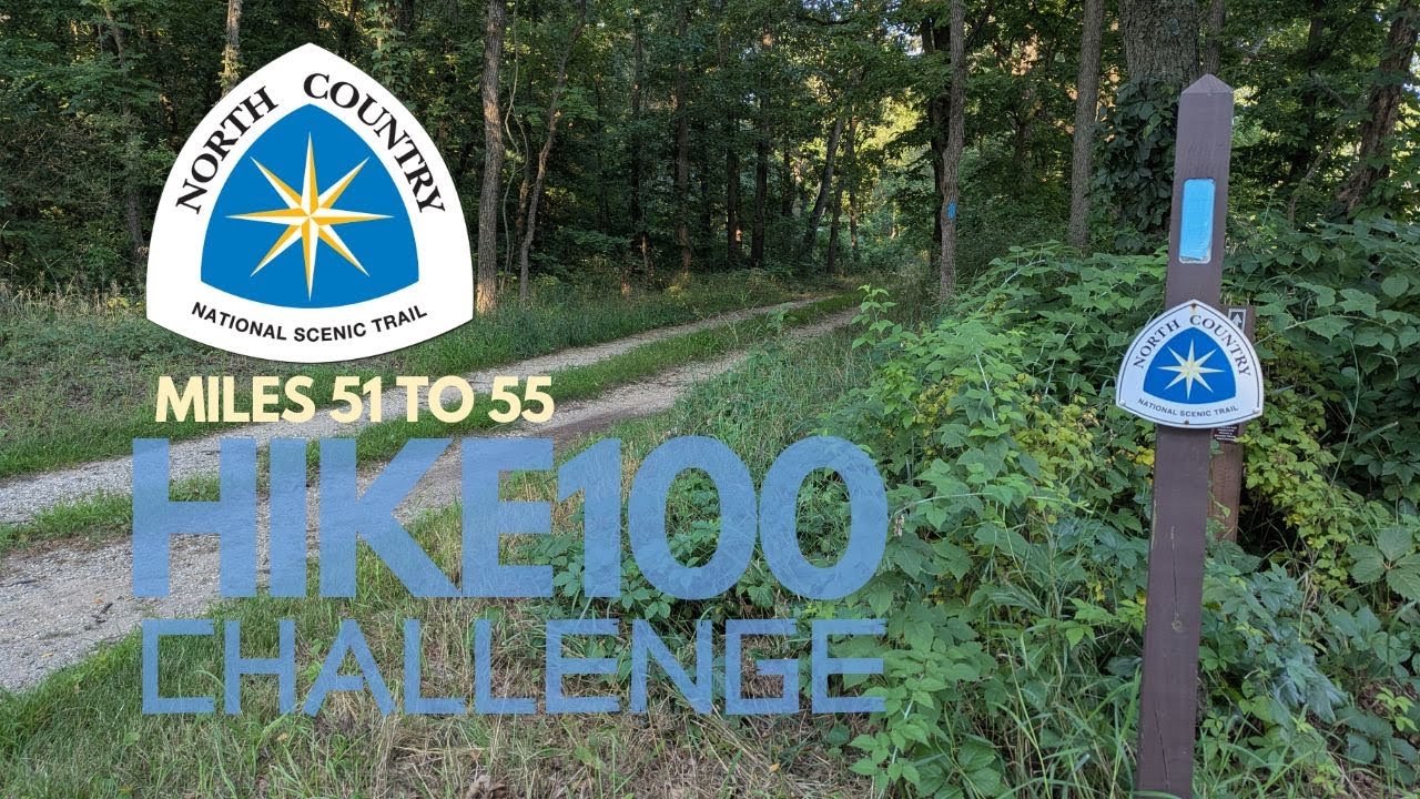 NCT through Yankee Springs, HIKE 100 Challenge | Hike POV, ASMR - YouTube