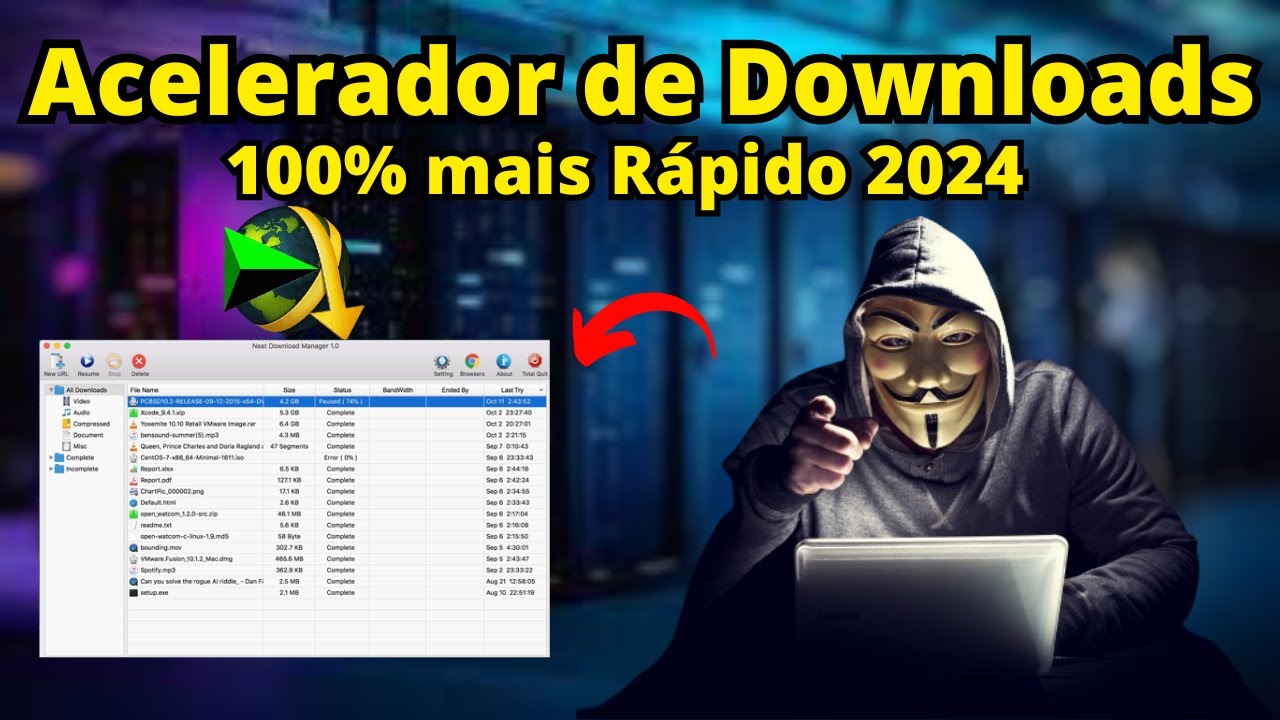 O Melhor Gerenciador de Downloads GRÁTIS para Pc 2024, neat download ...
