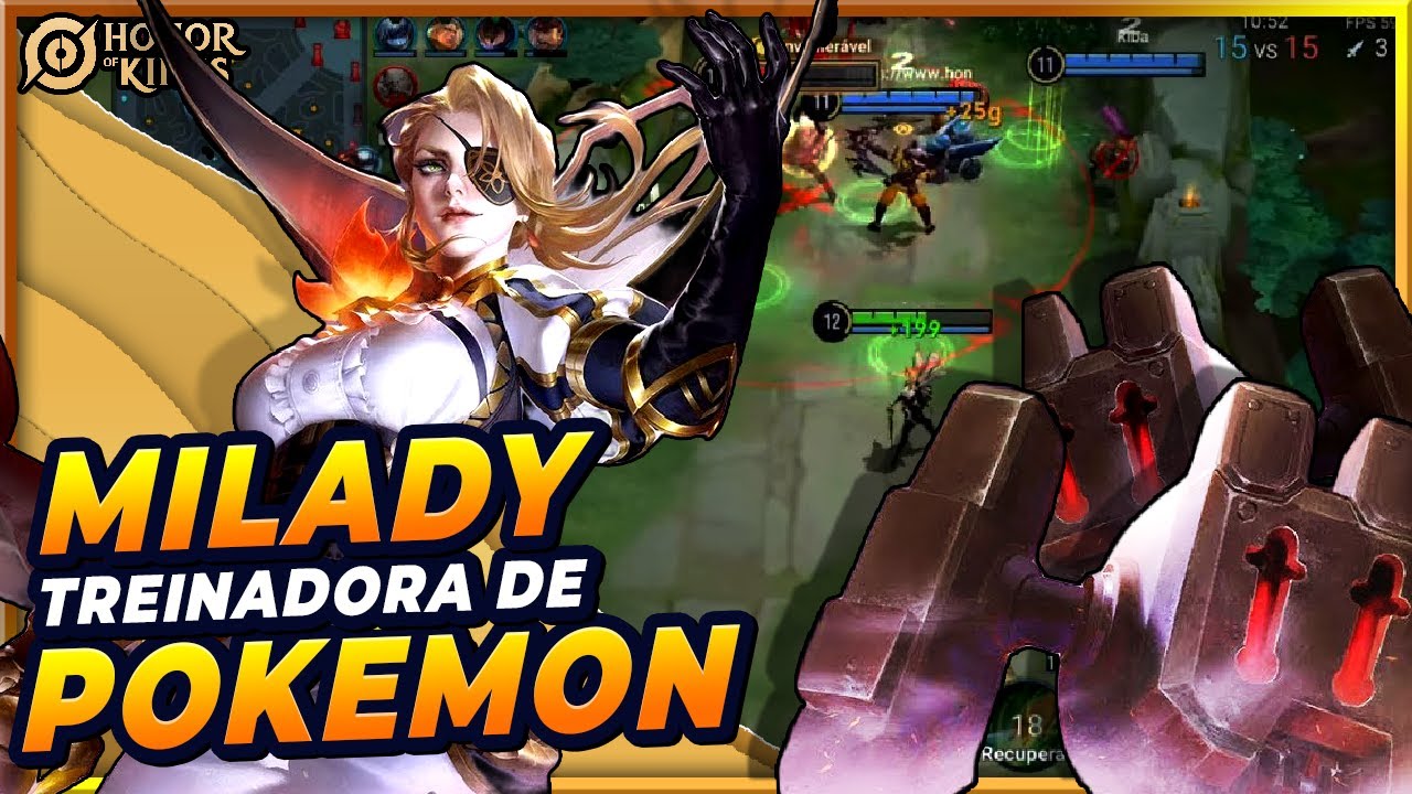 Milady de Suporte da Trabalho Ein | MILADY HONOR OF KINGS - YouTube