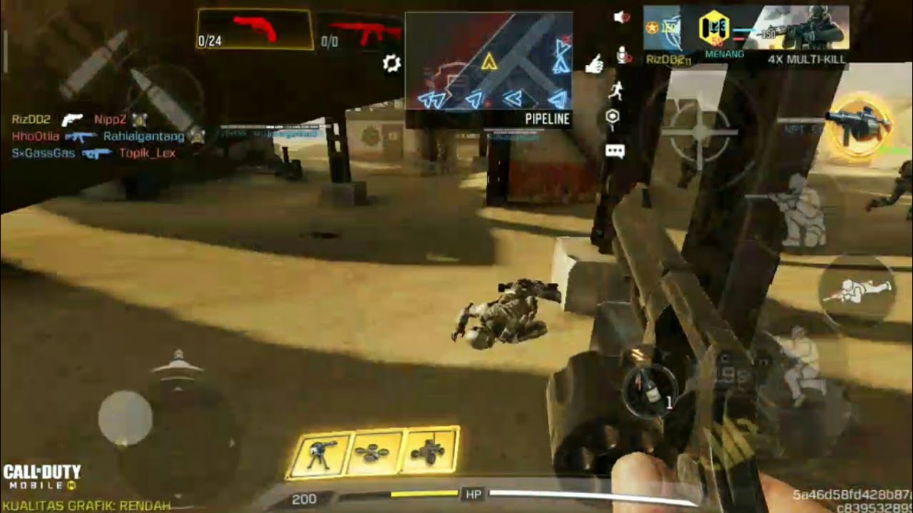 senjata pistol,assault rifle, codm - YouTube
