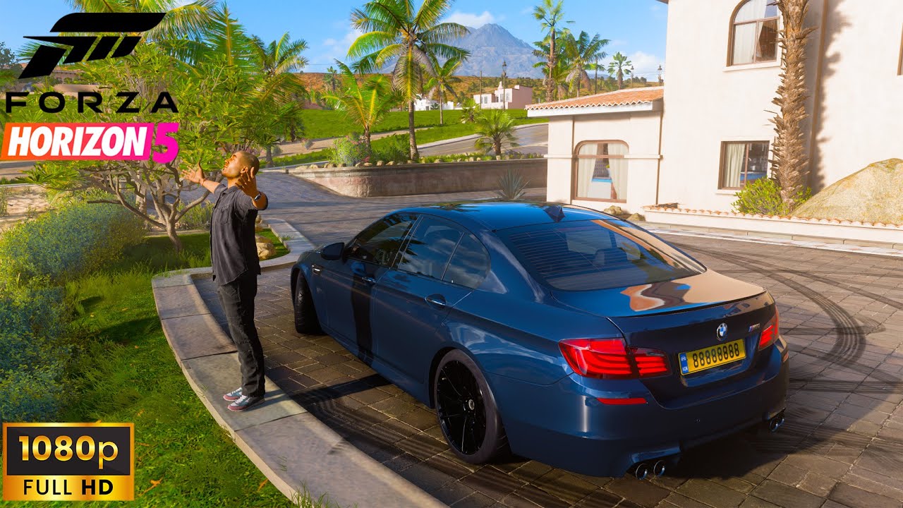 Driving the iconic BMW M5 in Forza Horizon 5 - YouTube