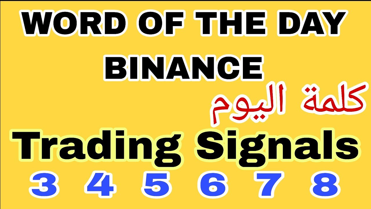 TRADING SIGNALS WOTD | Binance New WODL Answers Today | All Letters ...