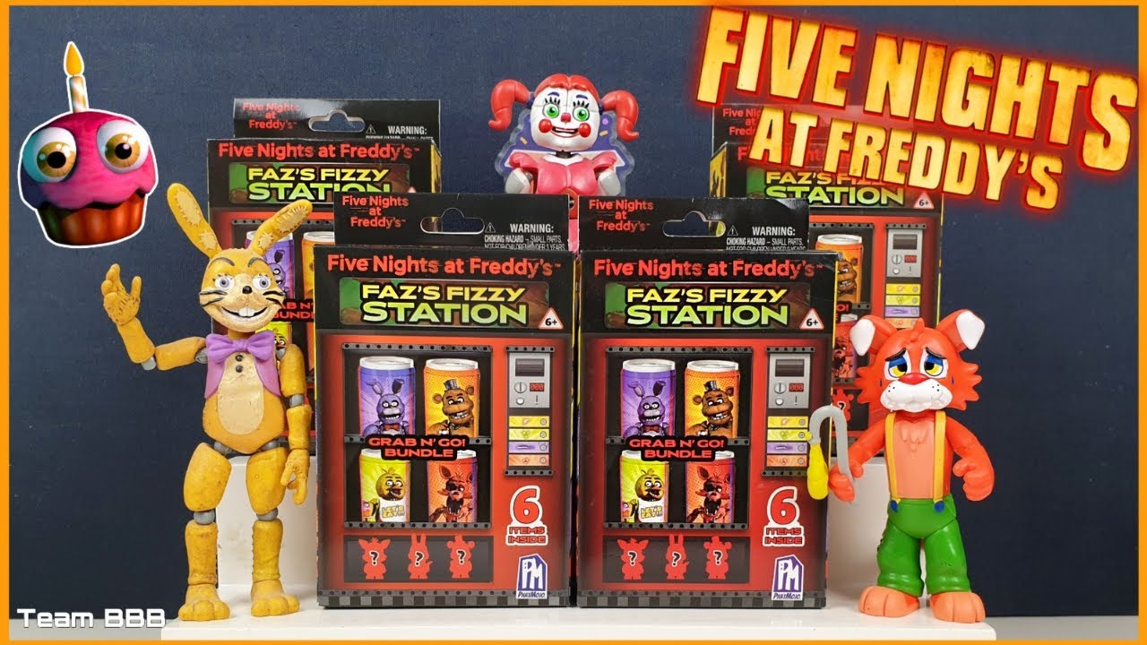 FNAF FIZZY FAZ STATION UNBOXING! Five Nights at Freddy Help Wanted 2 VR ...