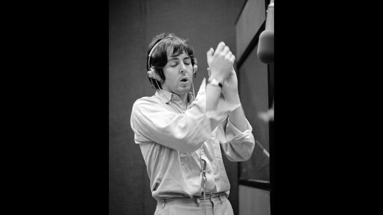 the Beatles in the recording studio (Oct. 4th 1968) martha my dear ...