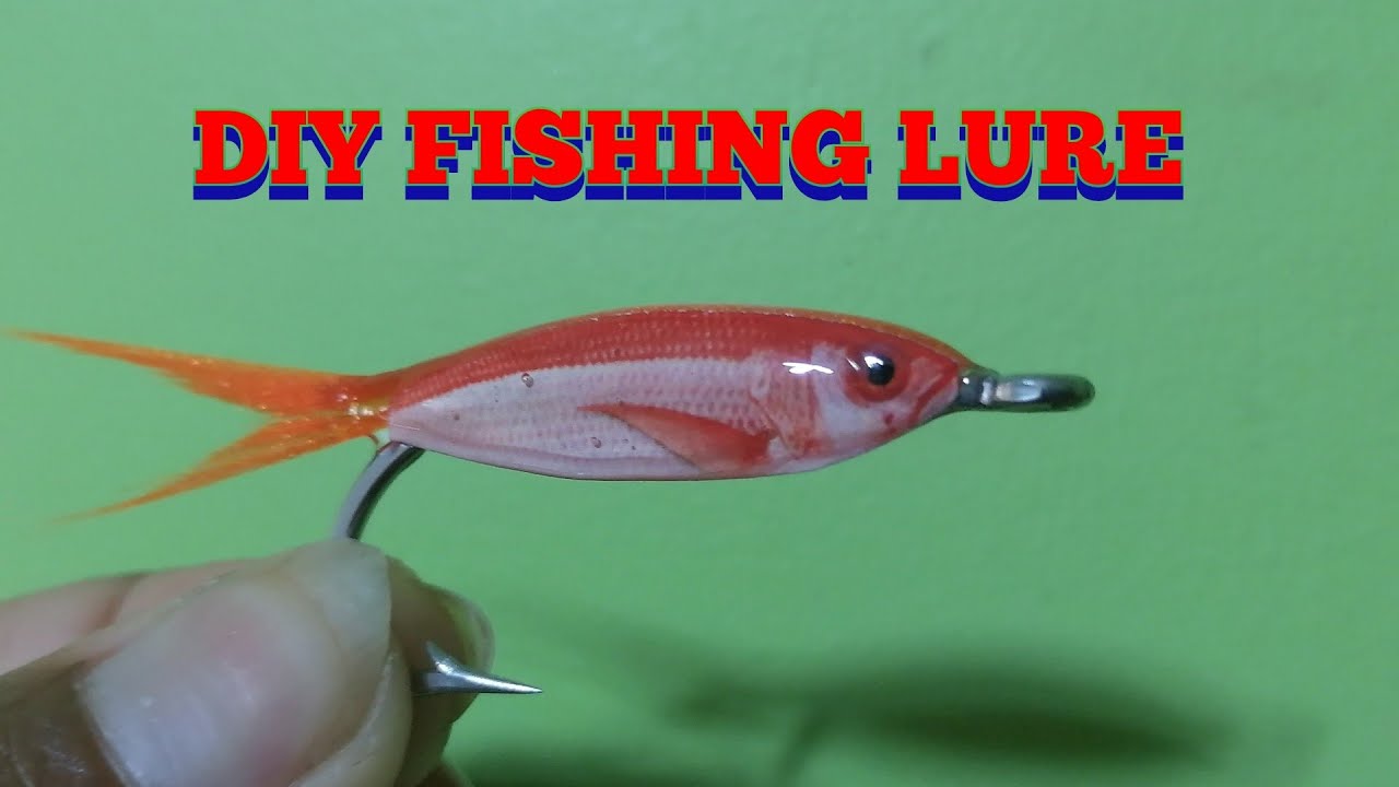 DIY FISHING LURE BAIT - YouTube