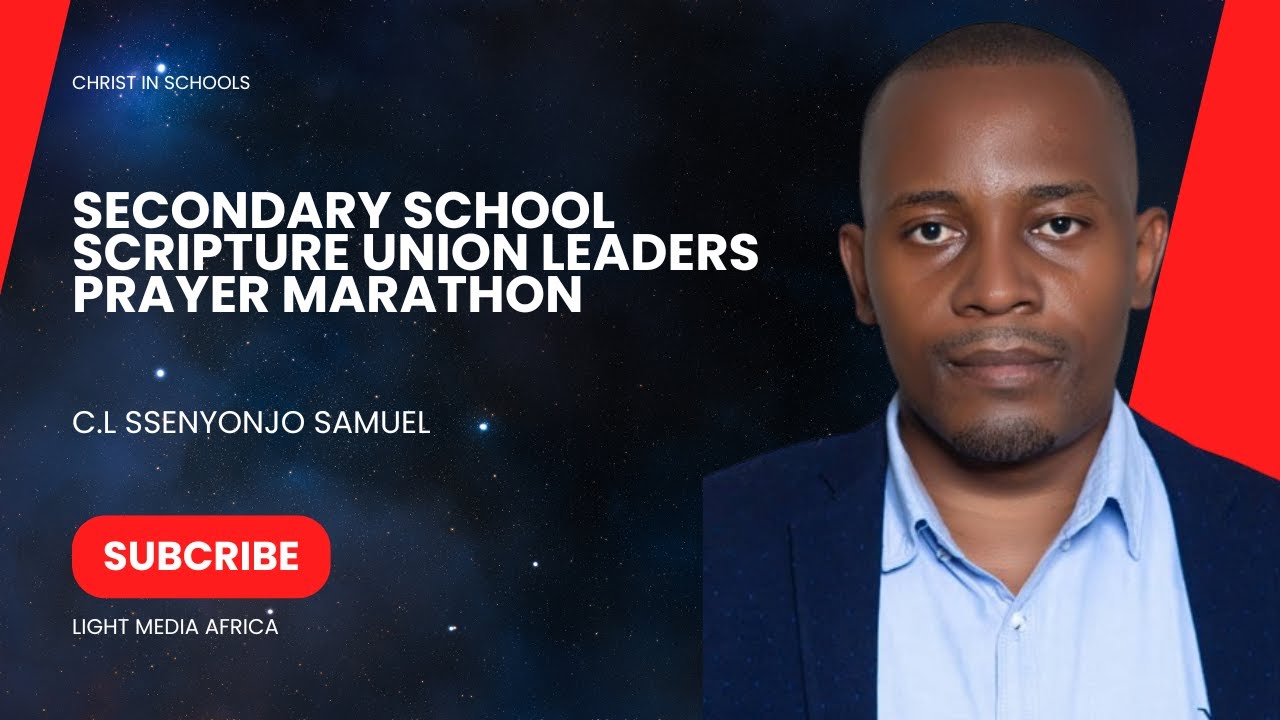 SCRIPTURE UNION LEADERS PRAYER MARATHON - YouTube