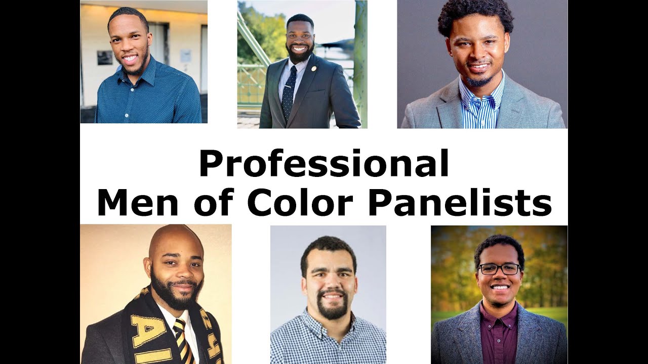 Professional Men of Color panelists- Men of Color Summit 2021- SUNY ...