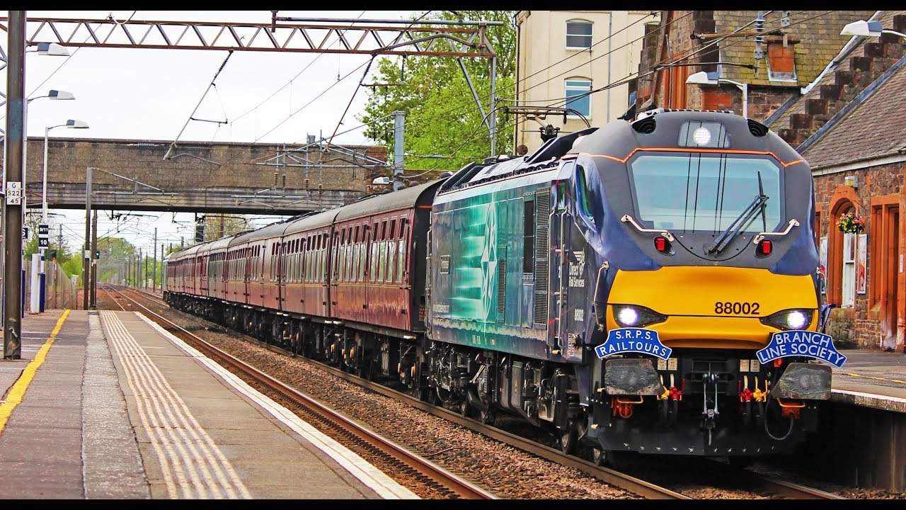 Trains at Lockerbie and Carlisle - YouTube